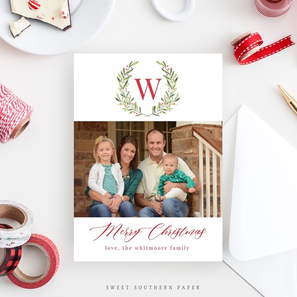 Monogram Christmas - Etsy