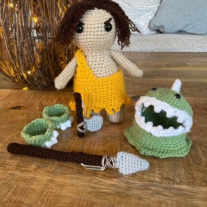 Caveman Pattern, DIGITAL PATTERN, Costume Crochet Plushie, Amigurumi ...