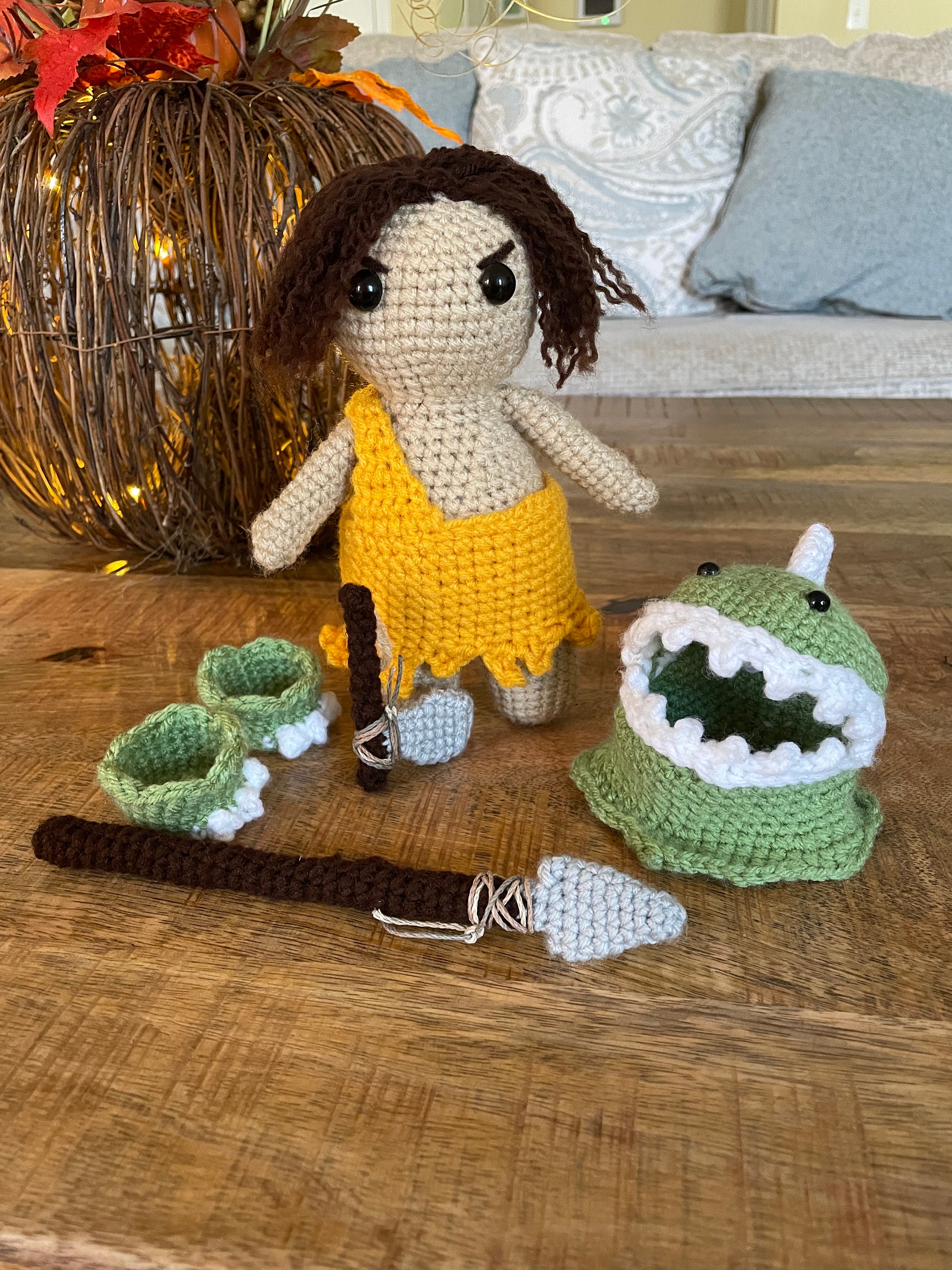 Caveman Pattern DIGITAL PATTERN Costume Crochet Plushie | Etsy