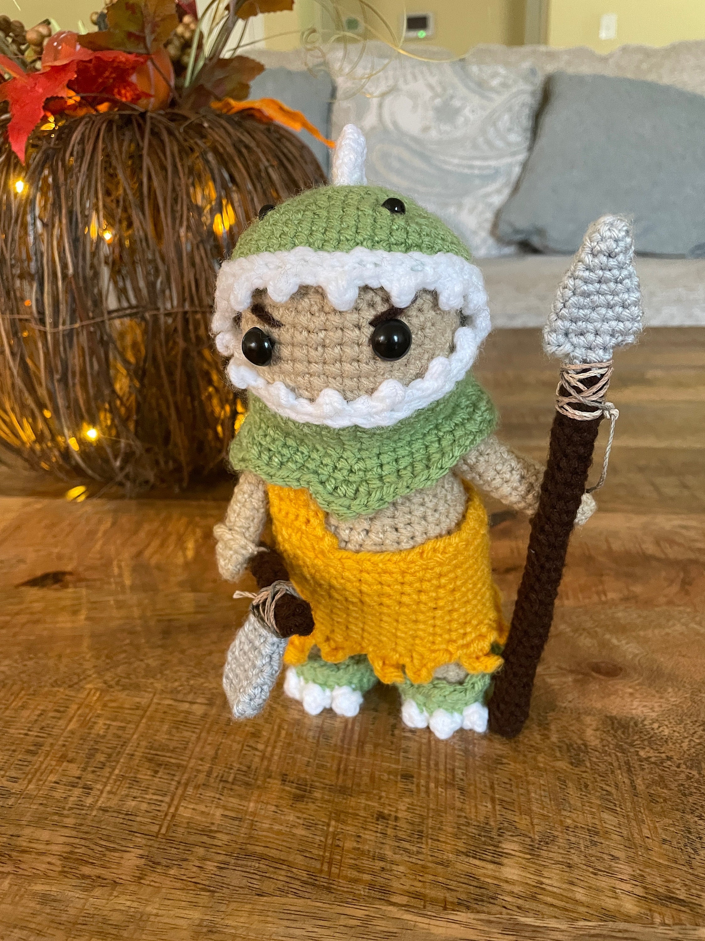 Caveman Pattern DIGITAL PATTERN Costume Crochet Plushie | Etsy