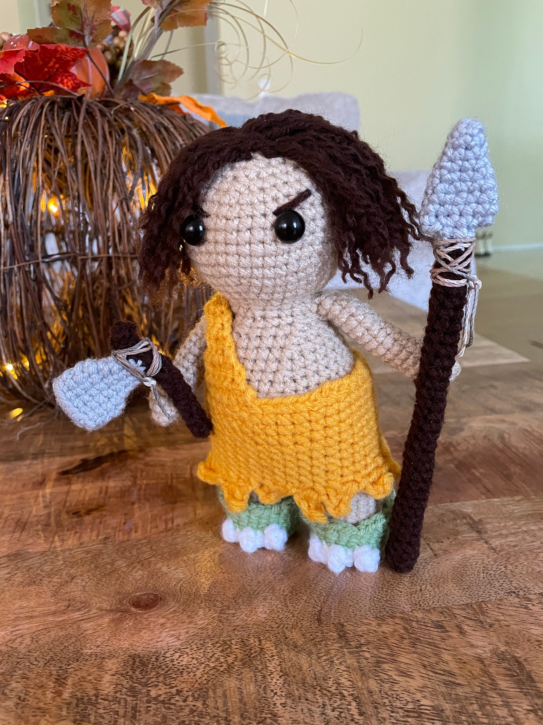 Caveman Pattern DIGITAL PATTERN Costume Crochet Plushie | Etsy