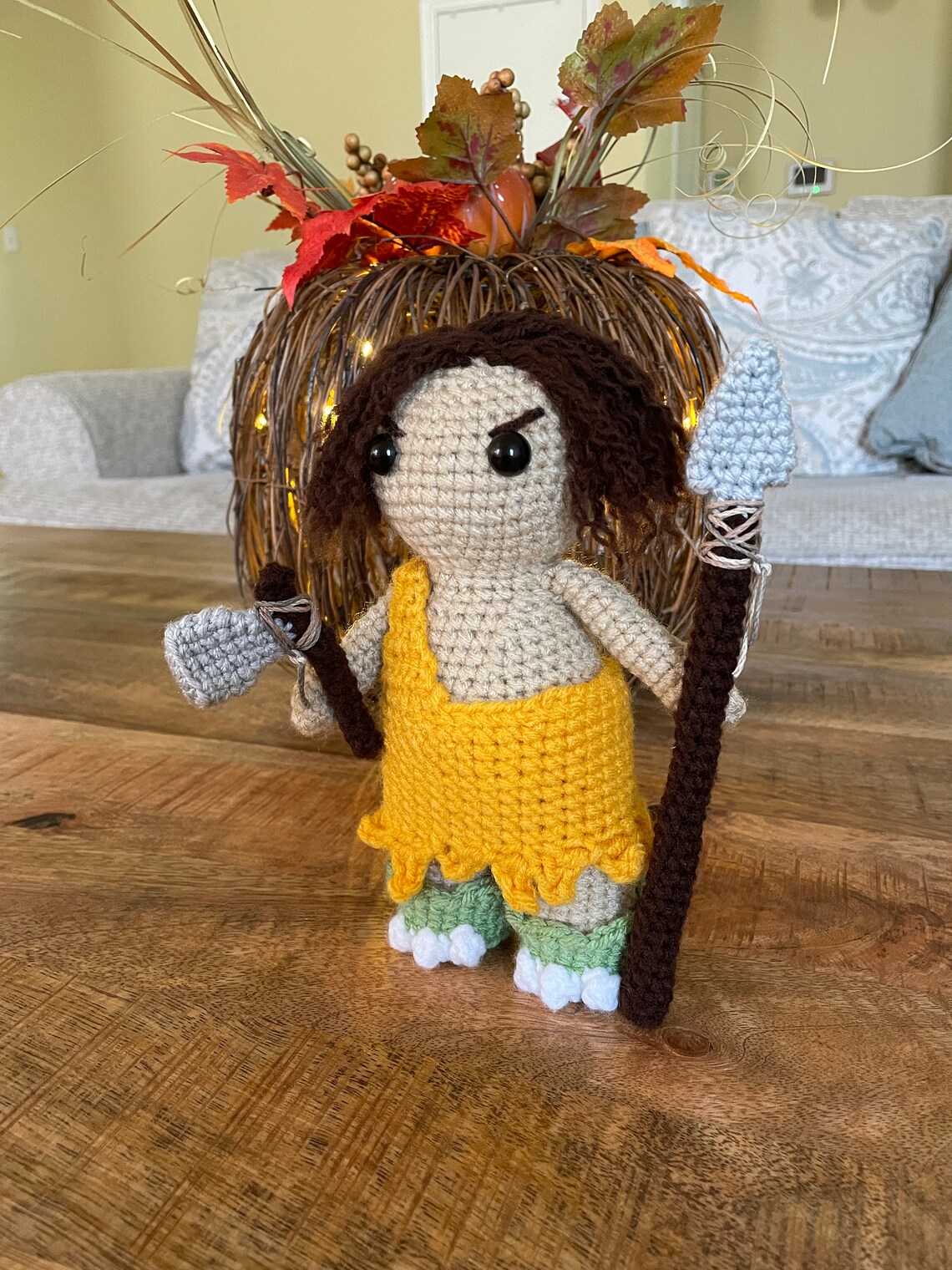 Caveman Pattern DIGITAL PATTERN Costume Crochet Plushie | Etsy