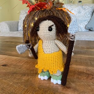 Caveman Pattern, DIGITAL PATTERN, Costume Crochet Plushie, Amigurumi ...