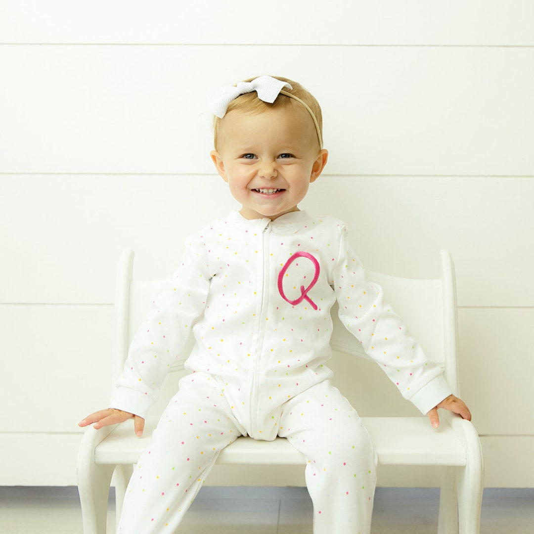 Personalized Pajama Sleeper, Coming Home Outfit, Toddler Baby One Piece ...