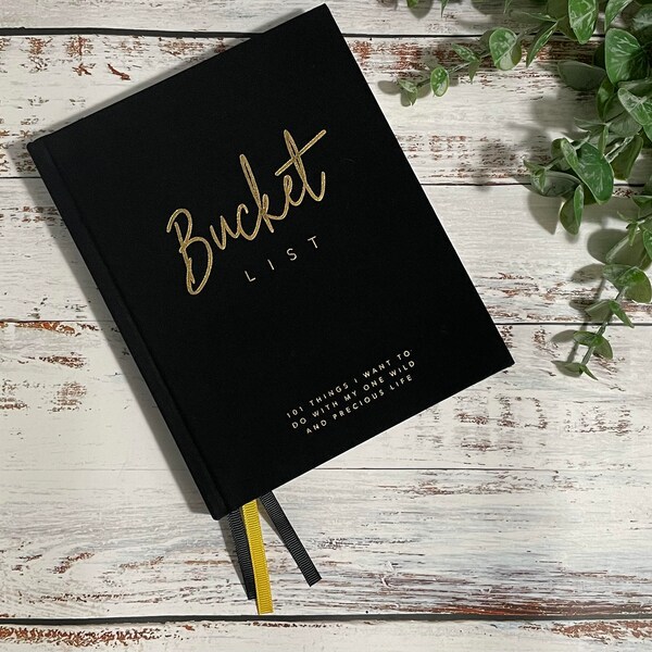 Bucket List Journal - Etsy