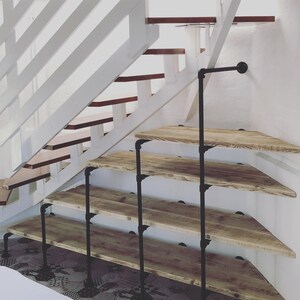 Bespoke Industrial Rustic Shelving Custom Industrial Rustic - Etsy