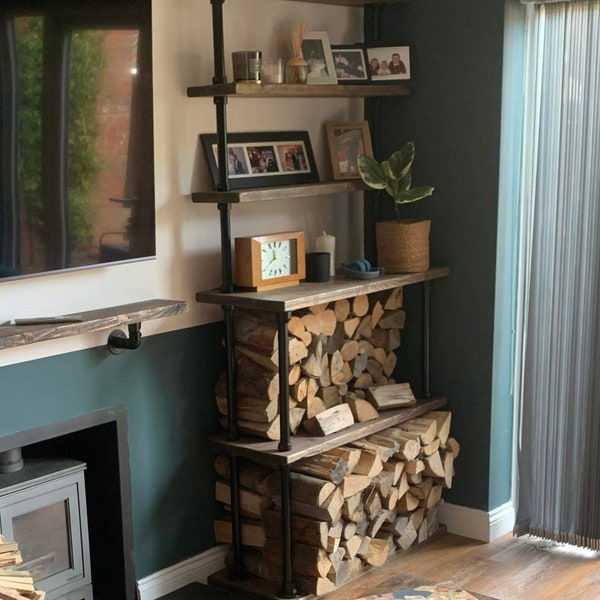 Indoor Log Store - Etsy UK