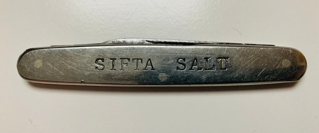 Sifta Salt Rare Antique Original Penknife - Etsy