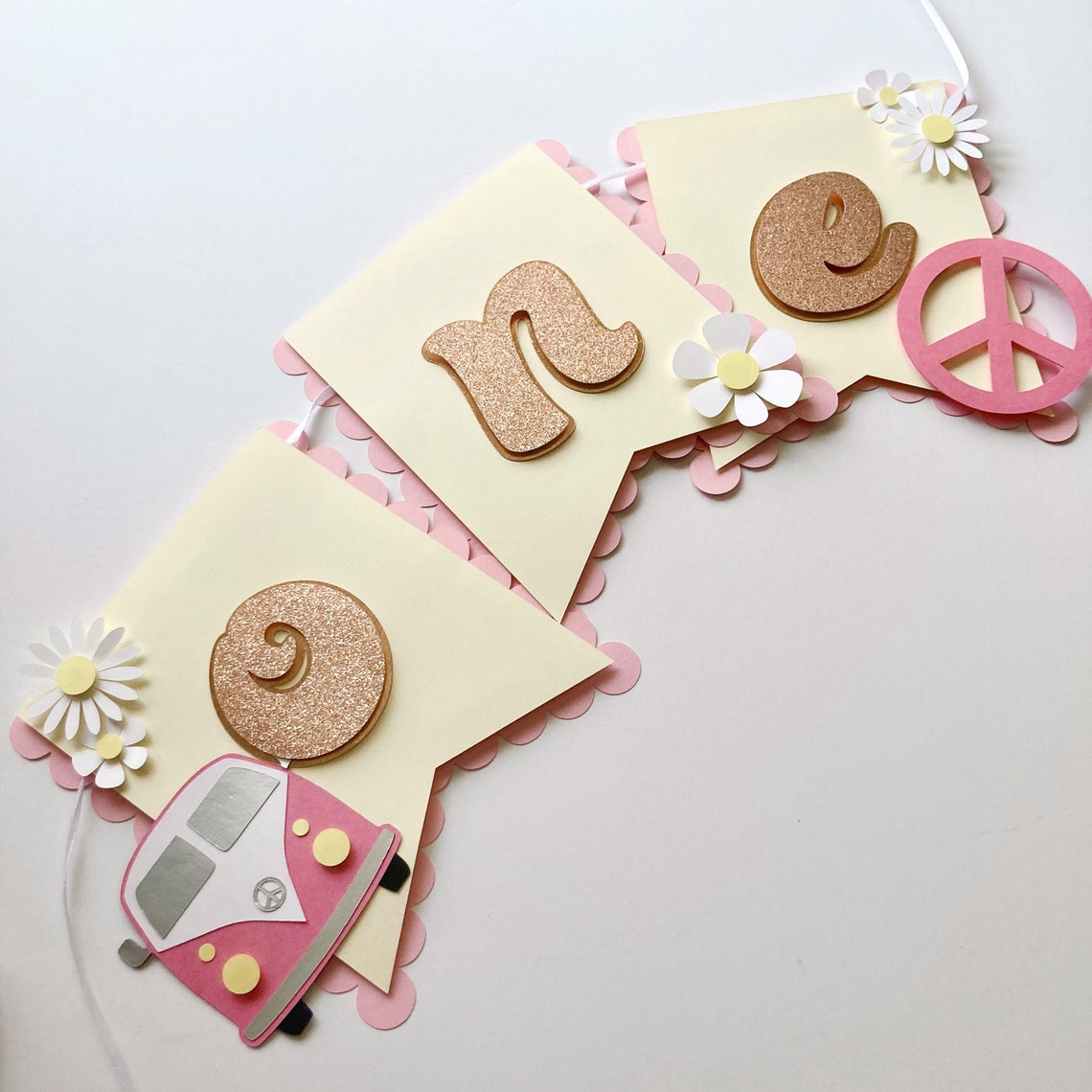 Two Groovy Birthday Banner Two Groovy High Chair Banner - Etsy