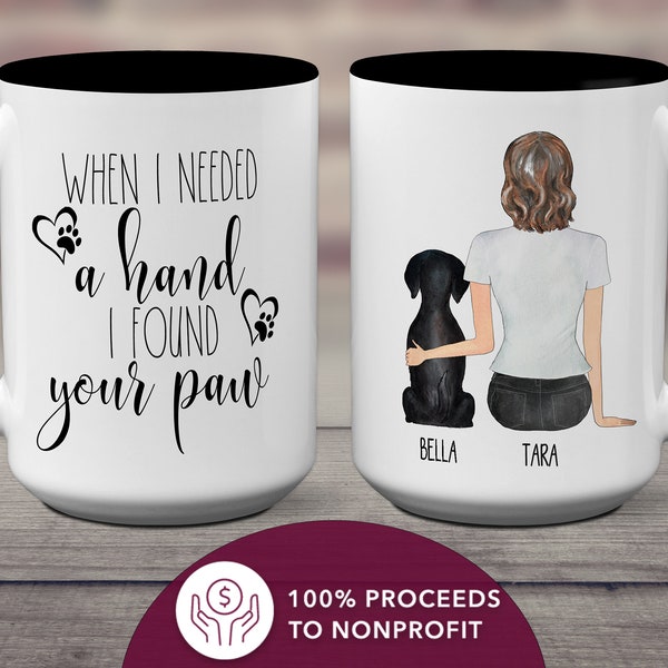 When I Needed a Hand I Found a Paw - Etsy