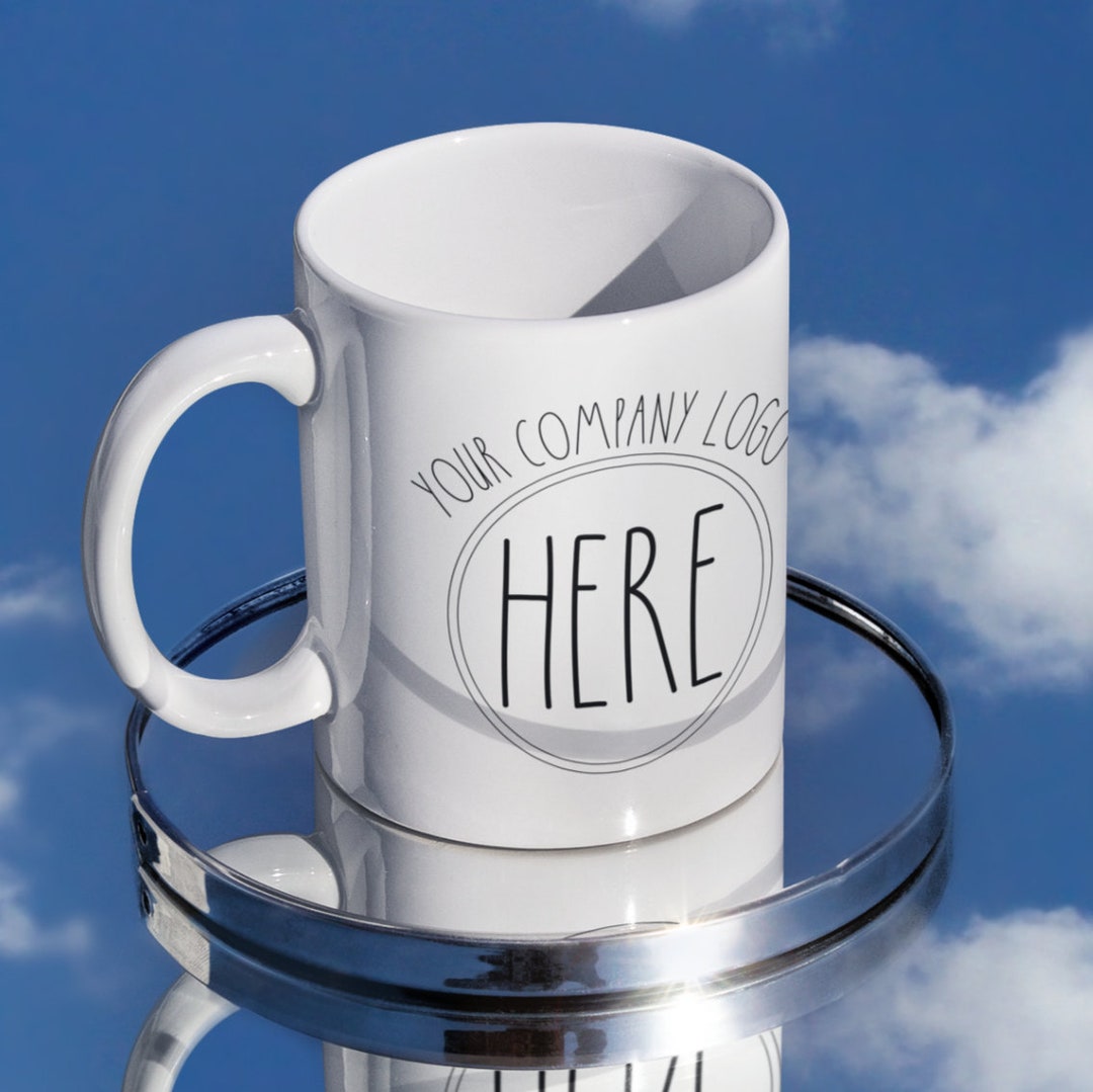 Custom Logo Coffee Mug, Custom Your Company Logo Here Mug, Personalized Coffee Mug With Picture ...