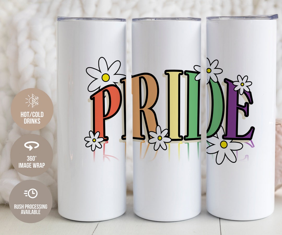 Pride Tumbler, LGBTQ, Pride Gift, LGBTQ Pride, Rainbow Tumbler, Pride ...