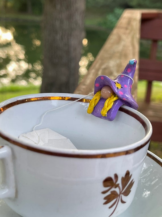 Teacup Friend Gnome Tea String Holder - Etsy
