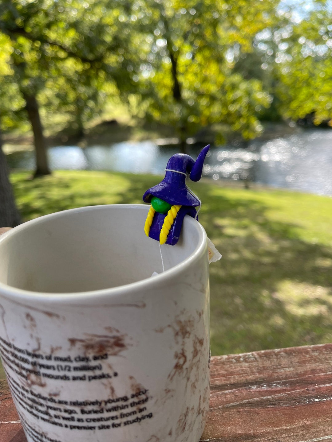 Witch Teacup Friend, Tea String Holder - Etsy