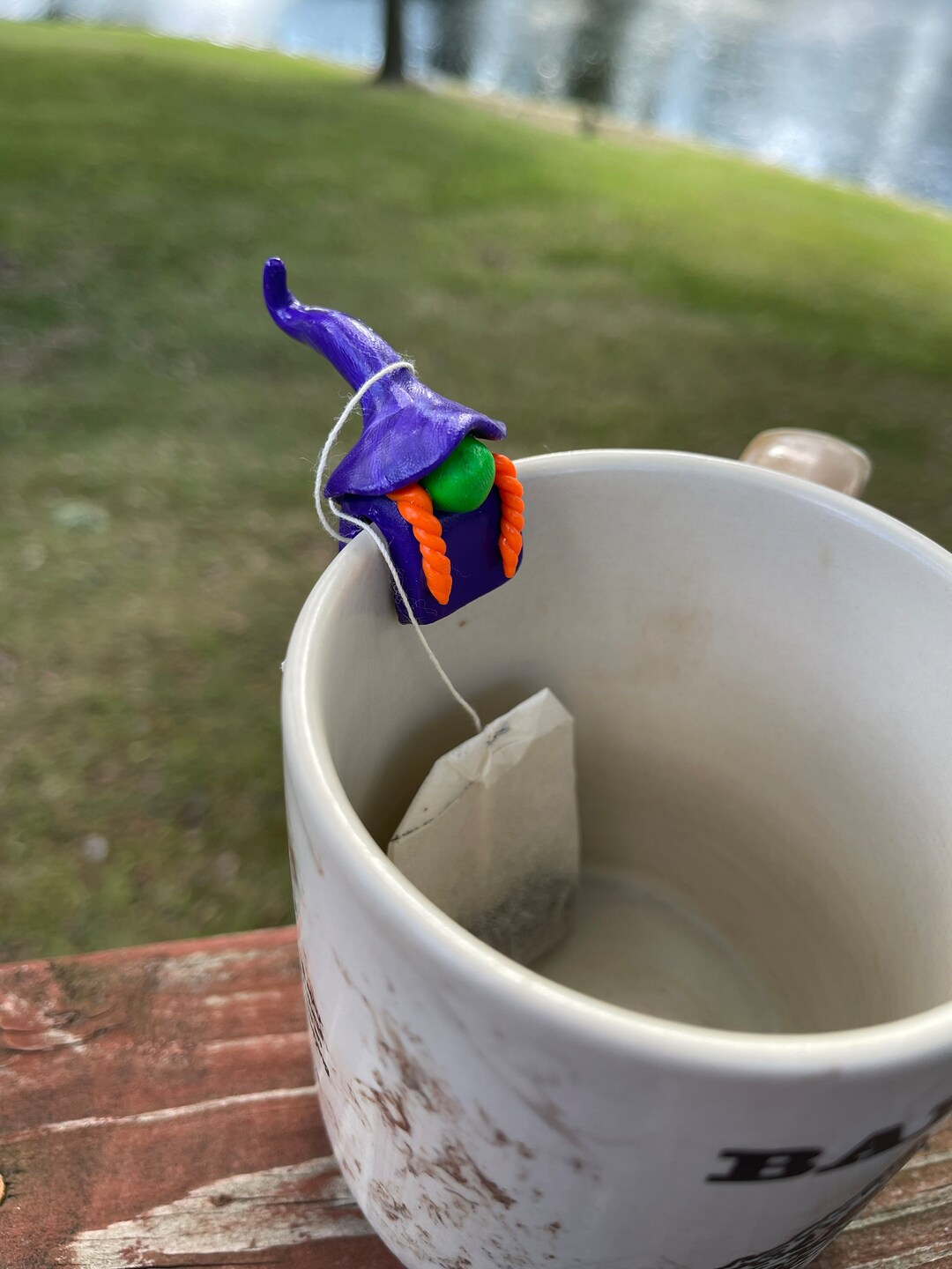 Witchy Teacup Friend Tea String Holder - Etsy