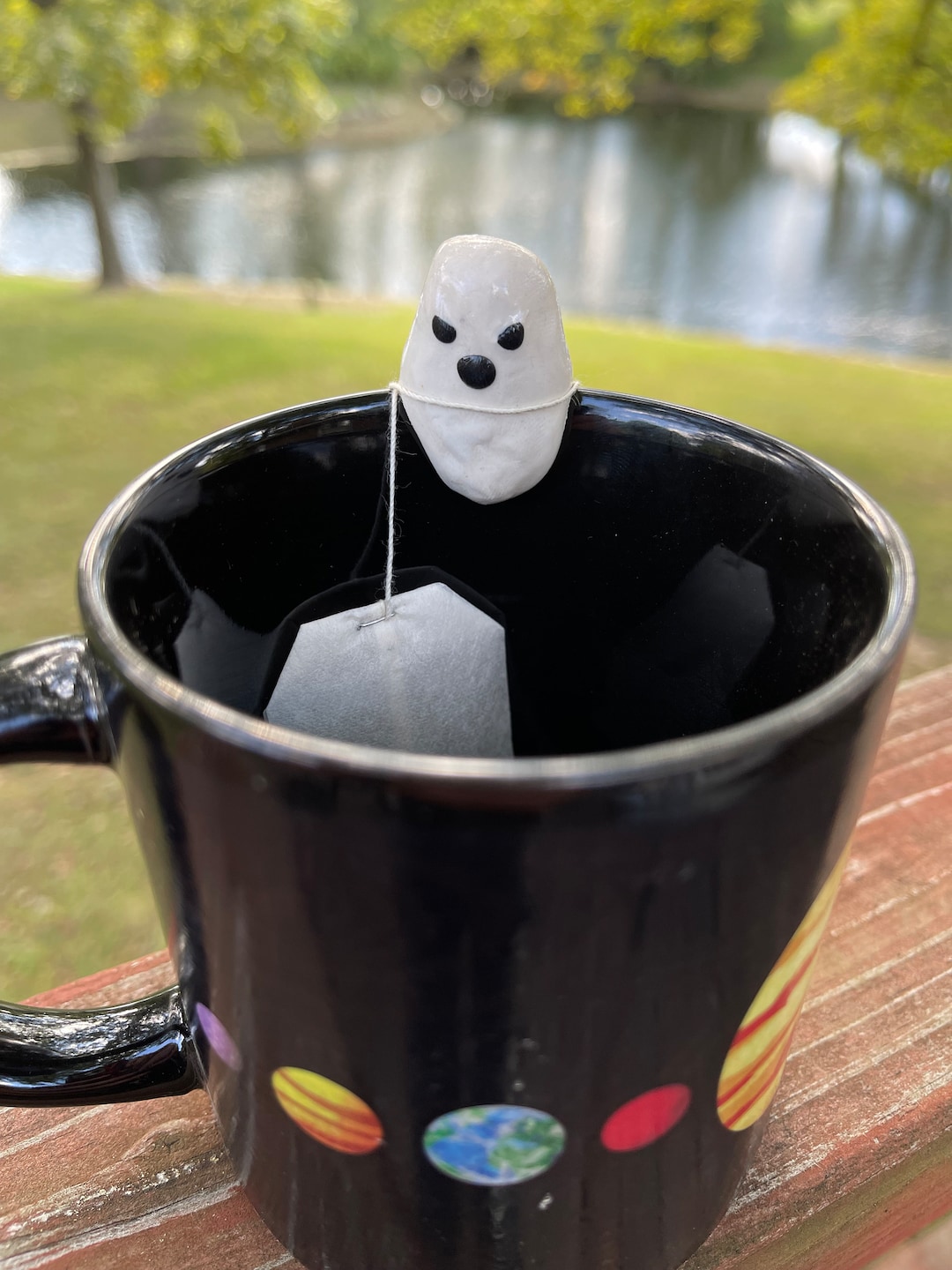 Ghost Teacup Friend, Tea String Holder - Etsy