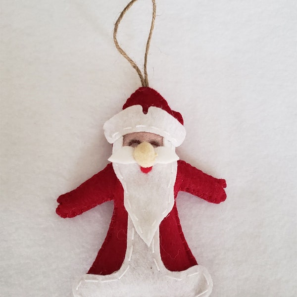 Felt Santa Claus - Etsy