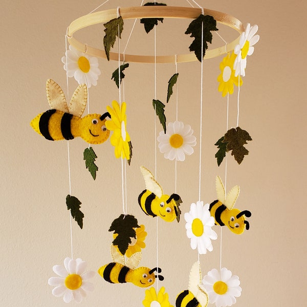 Bee Baby Mobile - Etsy