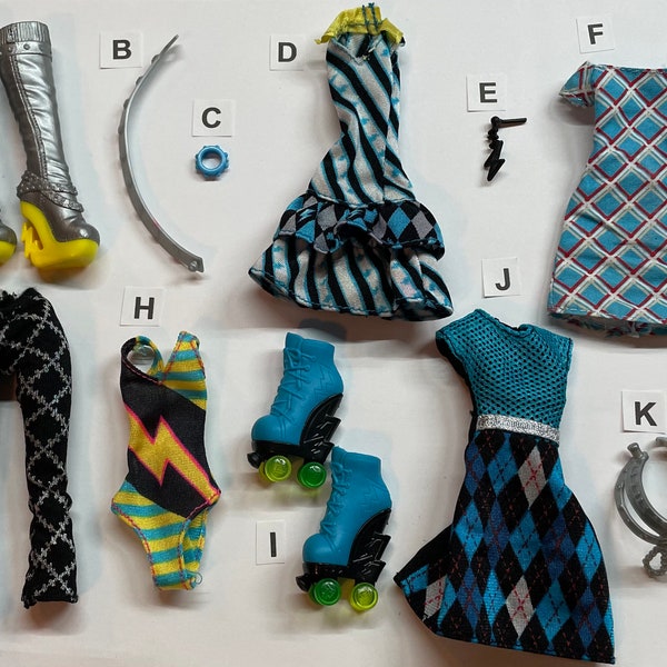 Frankie Monster High Doll Clothes - Etsy