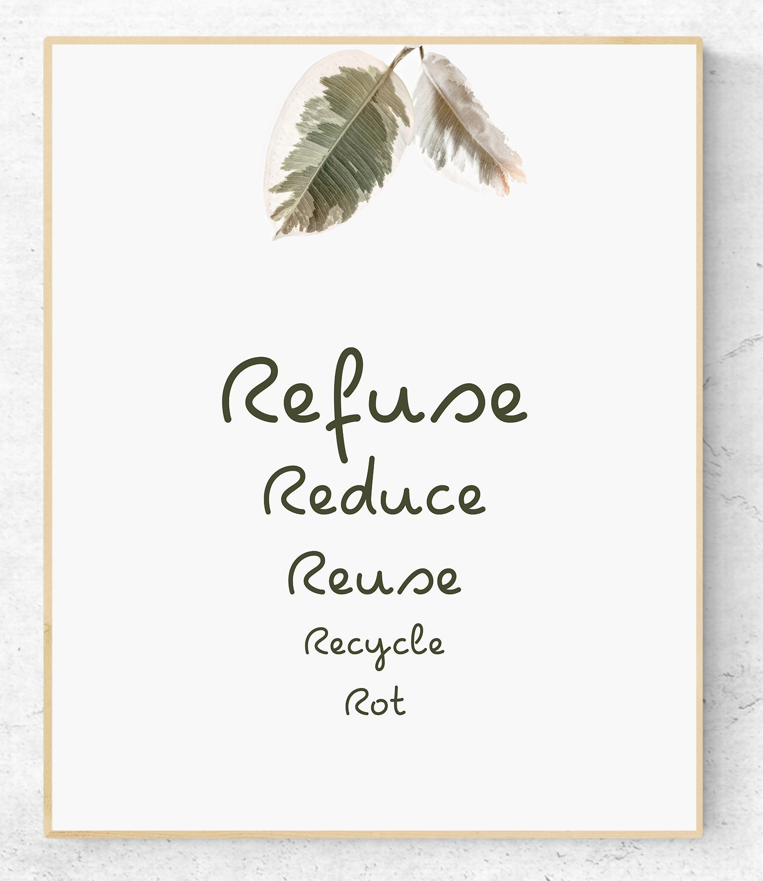 The 5 Rs Of Recycling