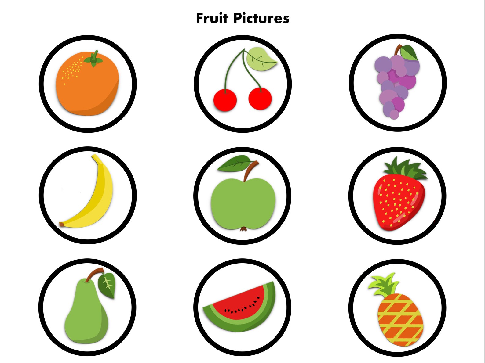 Early Years Fruit Themed Matching, Lotto and Pairs Games. Gorgeous ...