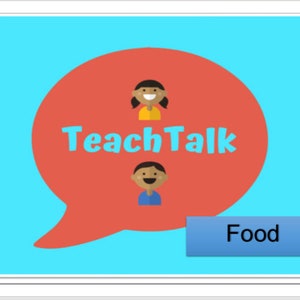 Food Themed Early Years Speech and Language Activity. Food, Educational ...
