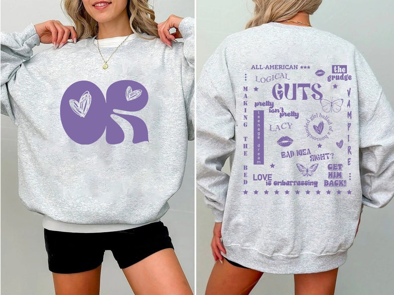 Olivia Rodrigo Guts Png Olivia Rodrigo Guts Merch, Guts Tour 2024 Png ...