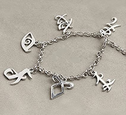 Parabatai Angelic Rune Bracelet of Love of Clairvoyance of - Etsy Australia