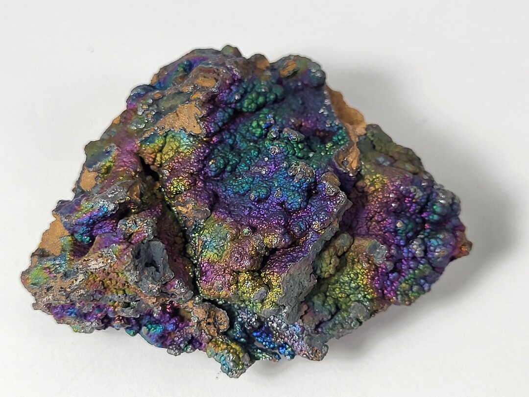 Botryoidal RAINBOW TURGITE Crystals Iridescent Hematite Goethite ...