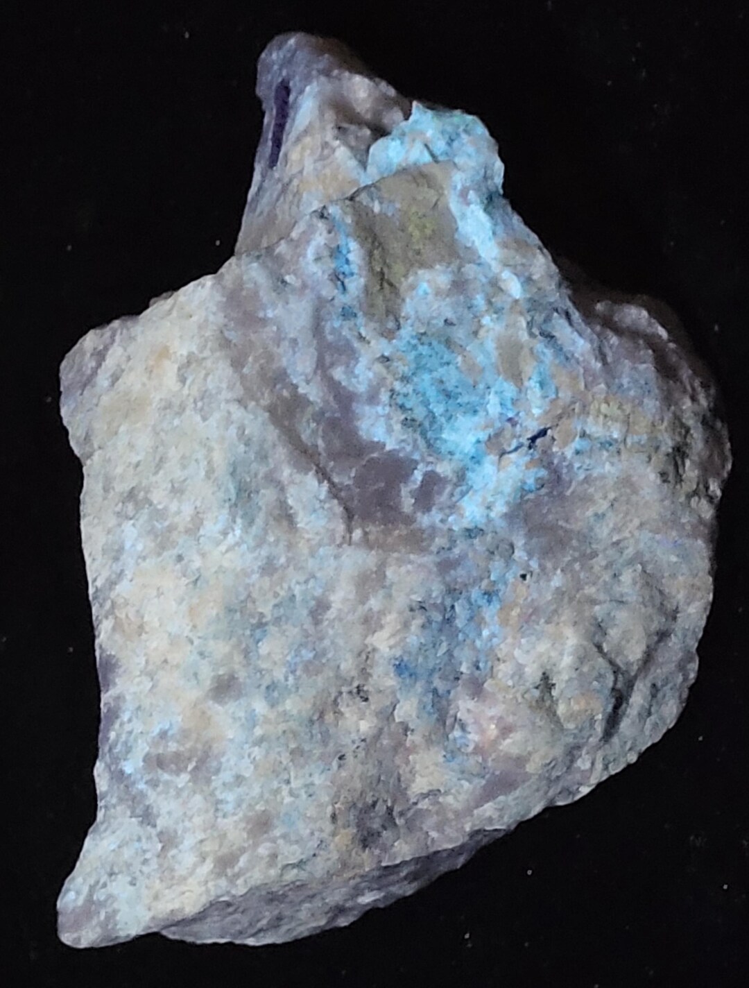 Big SW MW LW Uv Fluorescent Phlogopite, Diopside & Calcite - Zinc Corp ...