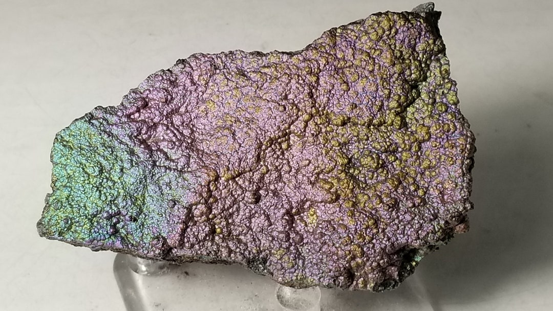 RAINBOW TURGITE Crystals Iridescent Hematite Goethite Graves Mountain ...