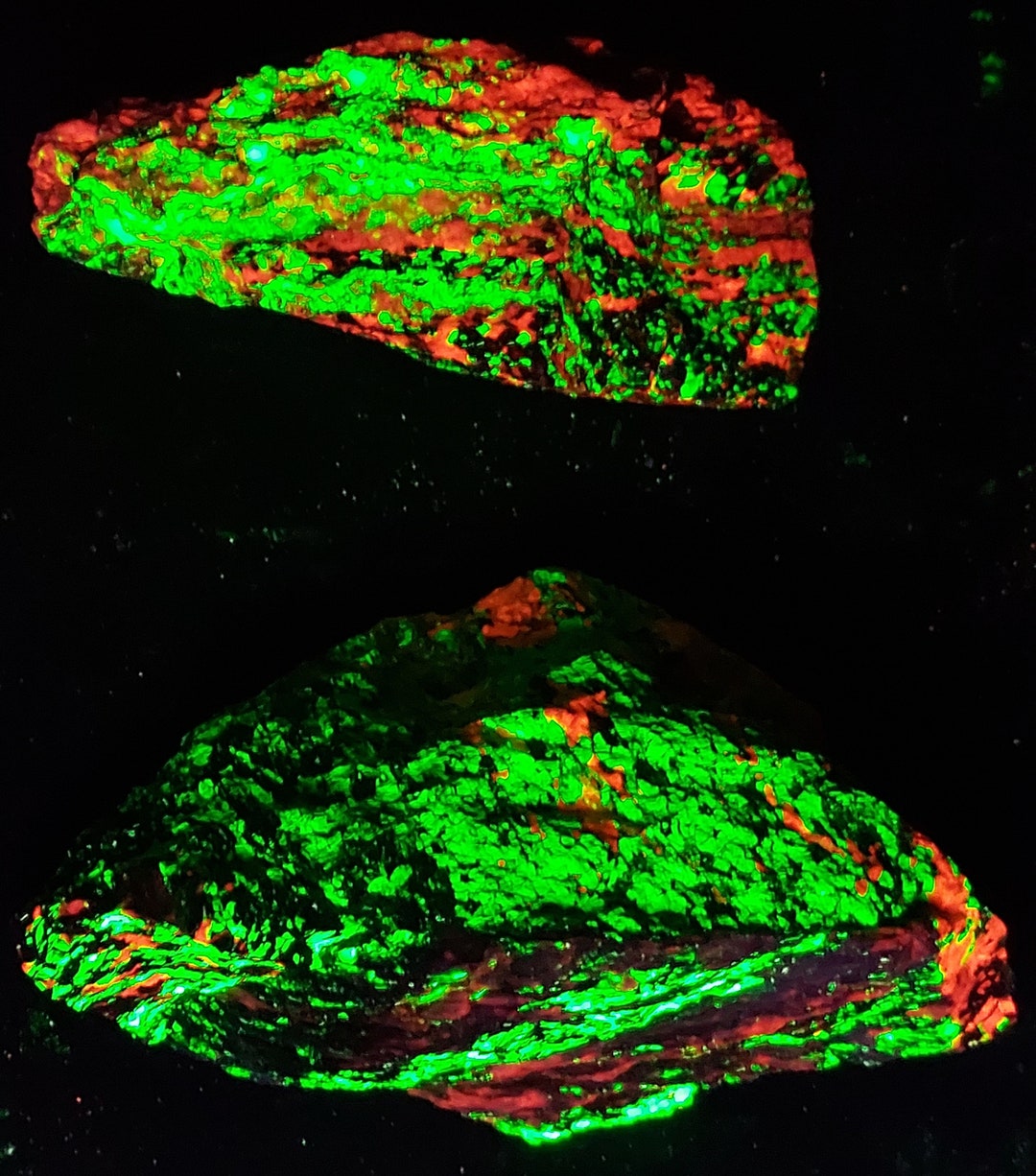 Lot of 2x A++ Shortwave SW Ultraviolet Fluorescent Mylonitized ...