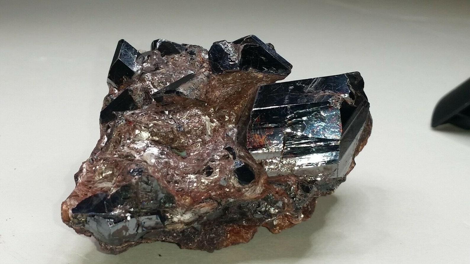 World Class A++ RUTILE W/ 22+ COMPLETE Crystals on Pyrophyllite Graves ...