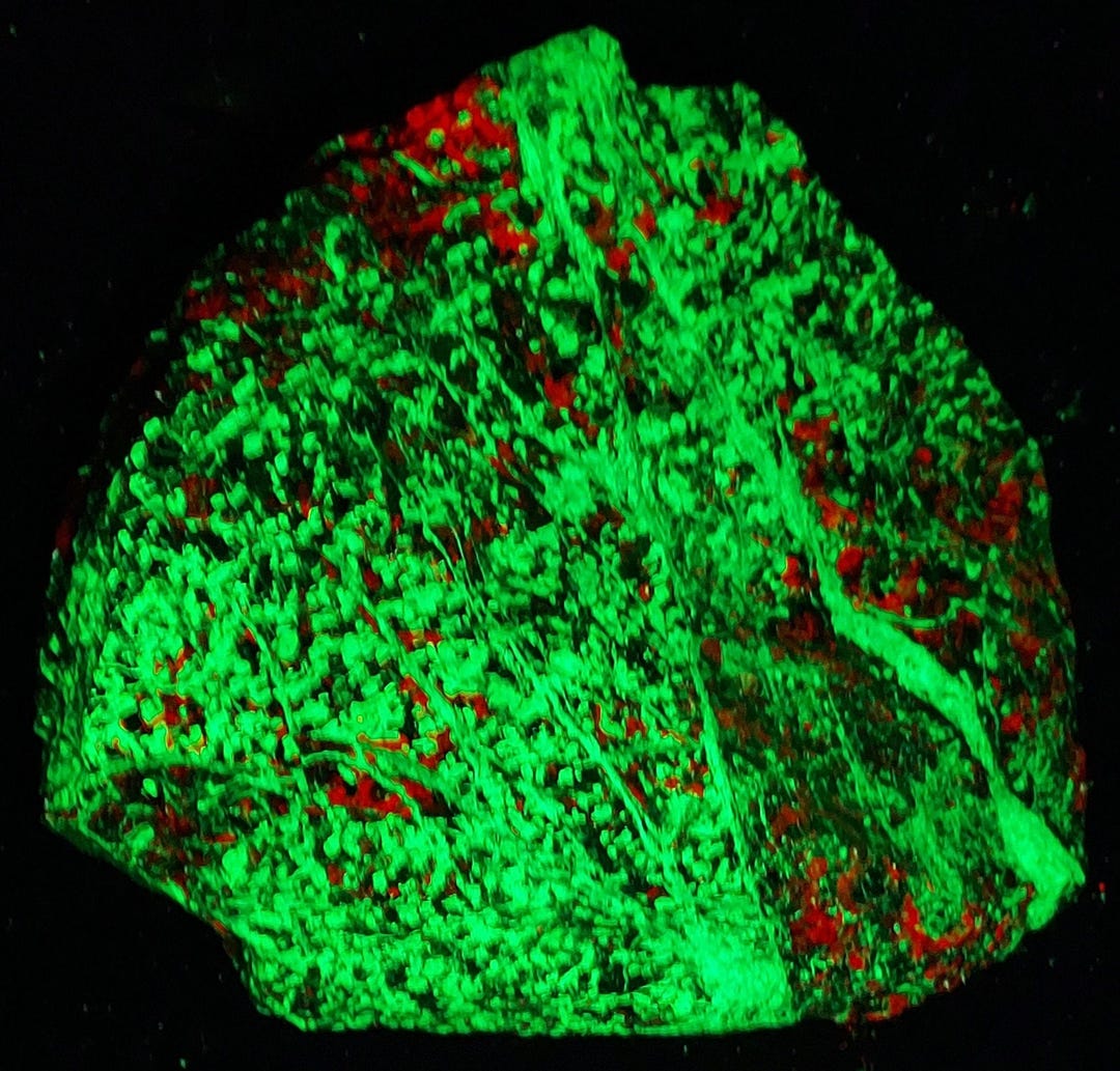 Huge 14lbs A++ Sw Lw Ultraviolet UV Fluorescent + Phosphorescent ...