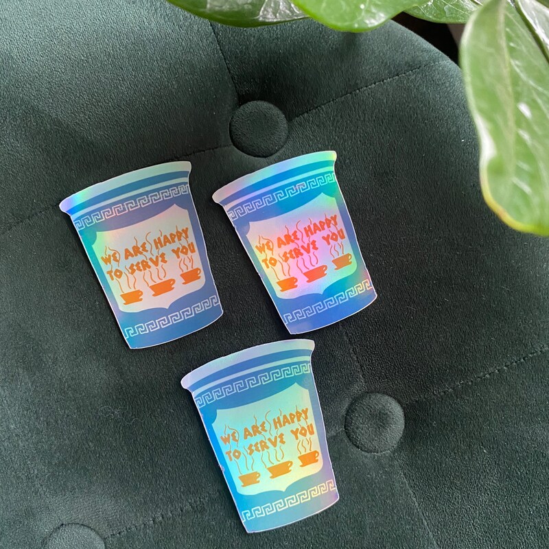 Coffee Cup Stickers - Etsy