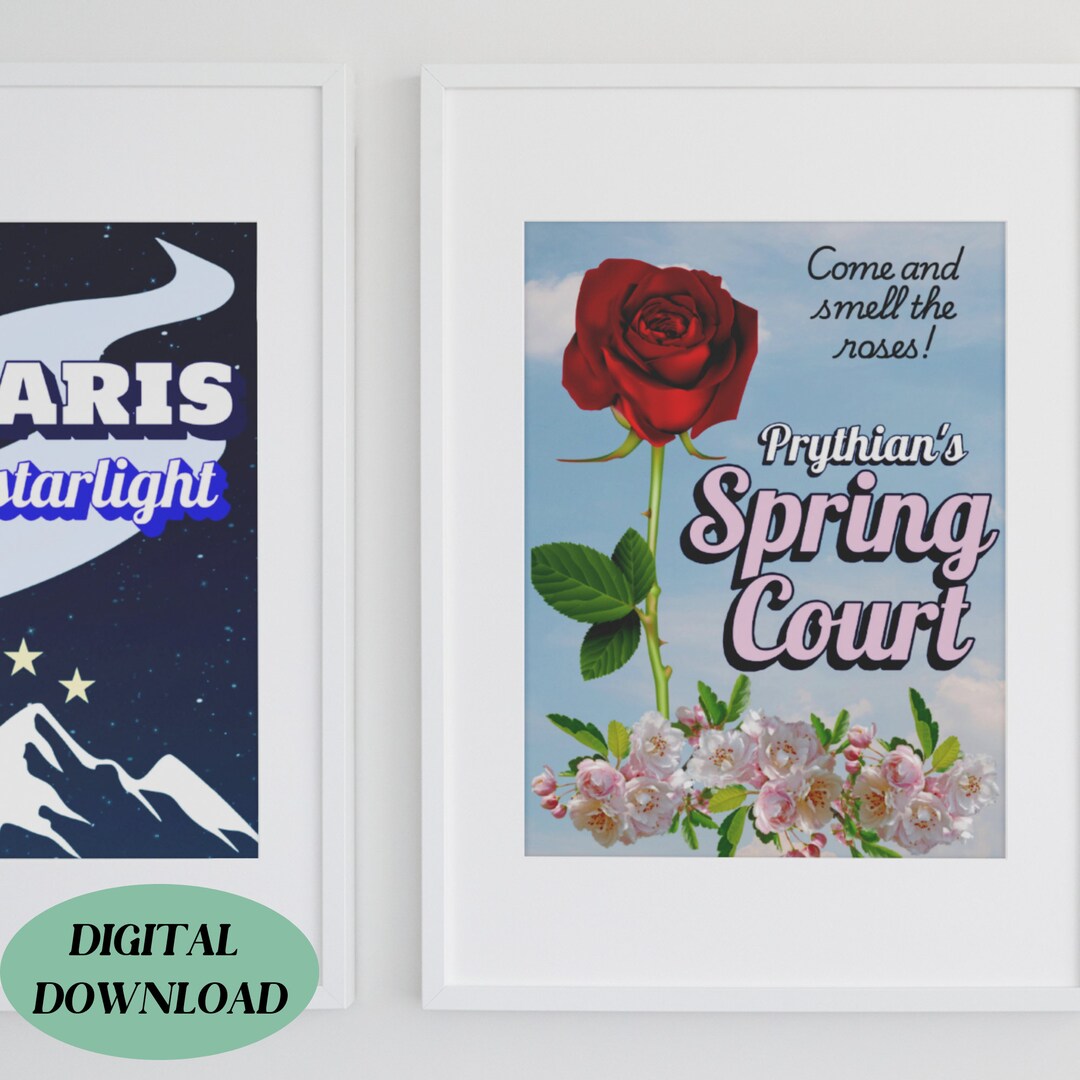 ACOTAR Digital Prints ACOTAR Court Prints Velaris Digital Print Velaris ...