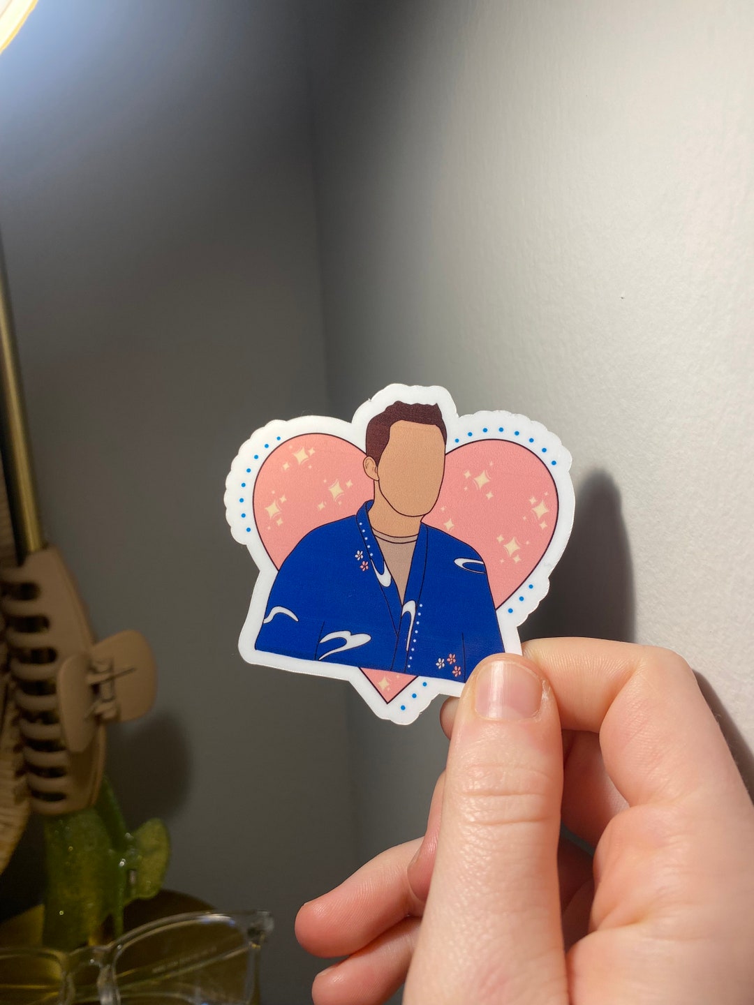 Nick Miller Sticker New Girl Sticker Landslide Nick Miller Kimono ...