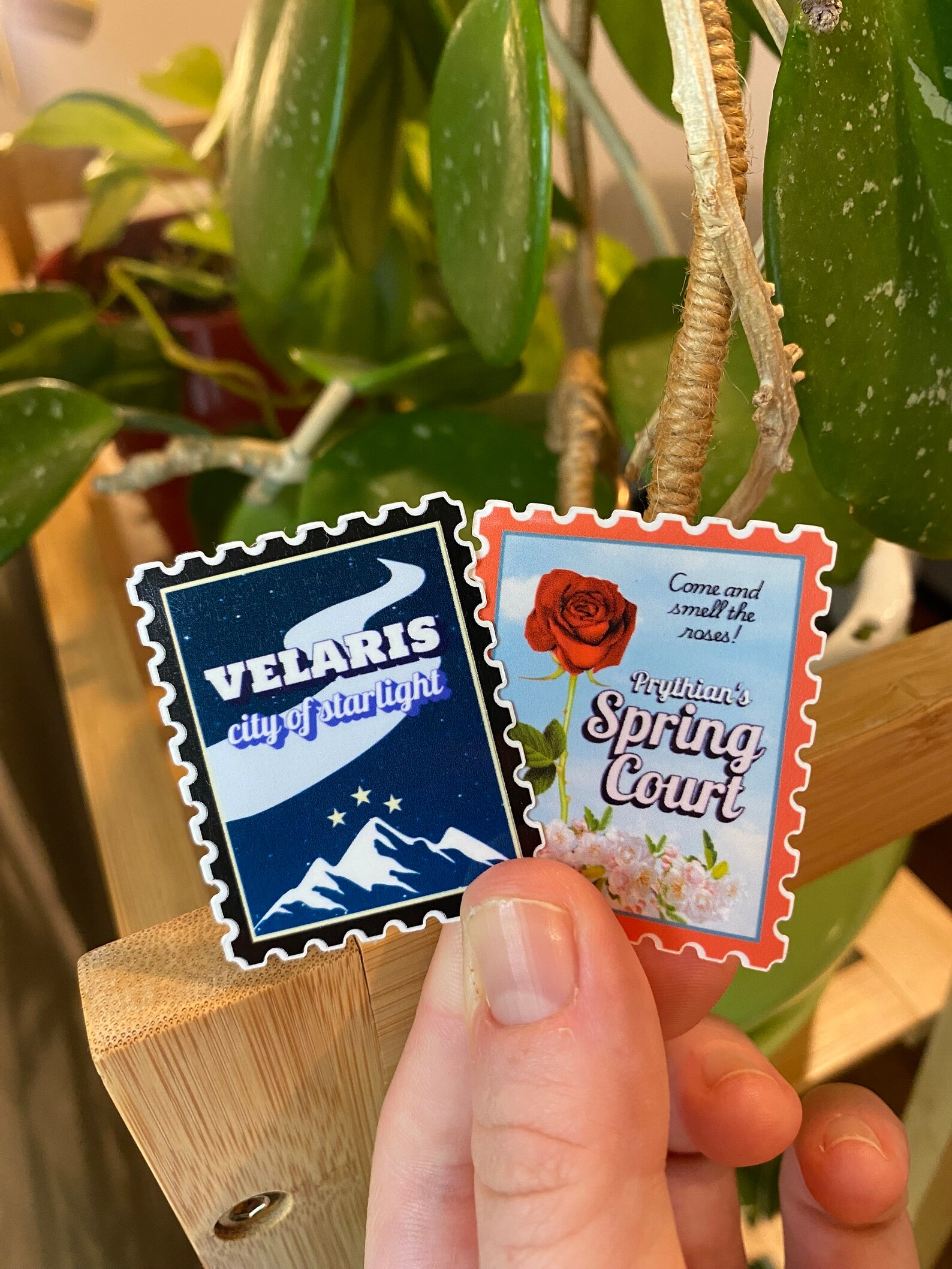 ACOTAR Court Stamp Stickers Acotar World Sticker SJM Universe Sticker ...