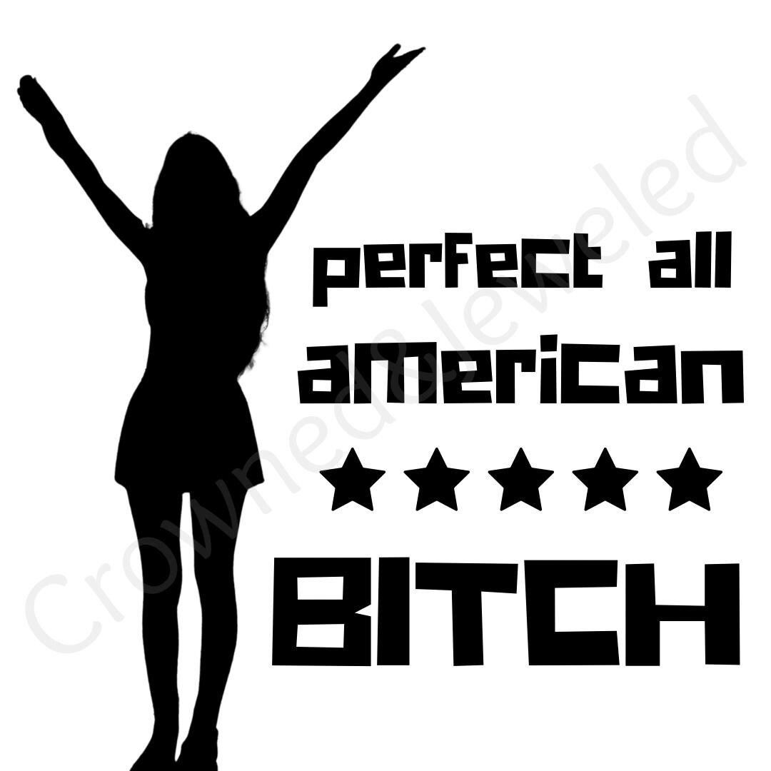 Perfect All American B*tch Olivia Rodrigo SVG PNG - Etsy