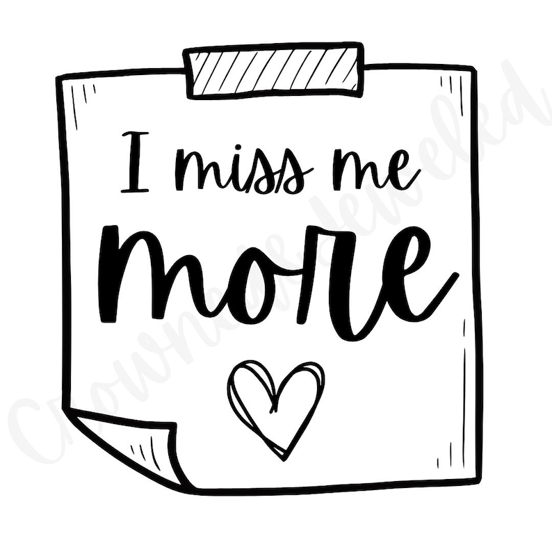 I Miss Me More Kelsea Ballerini SVG PNG - Etsy