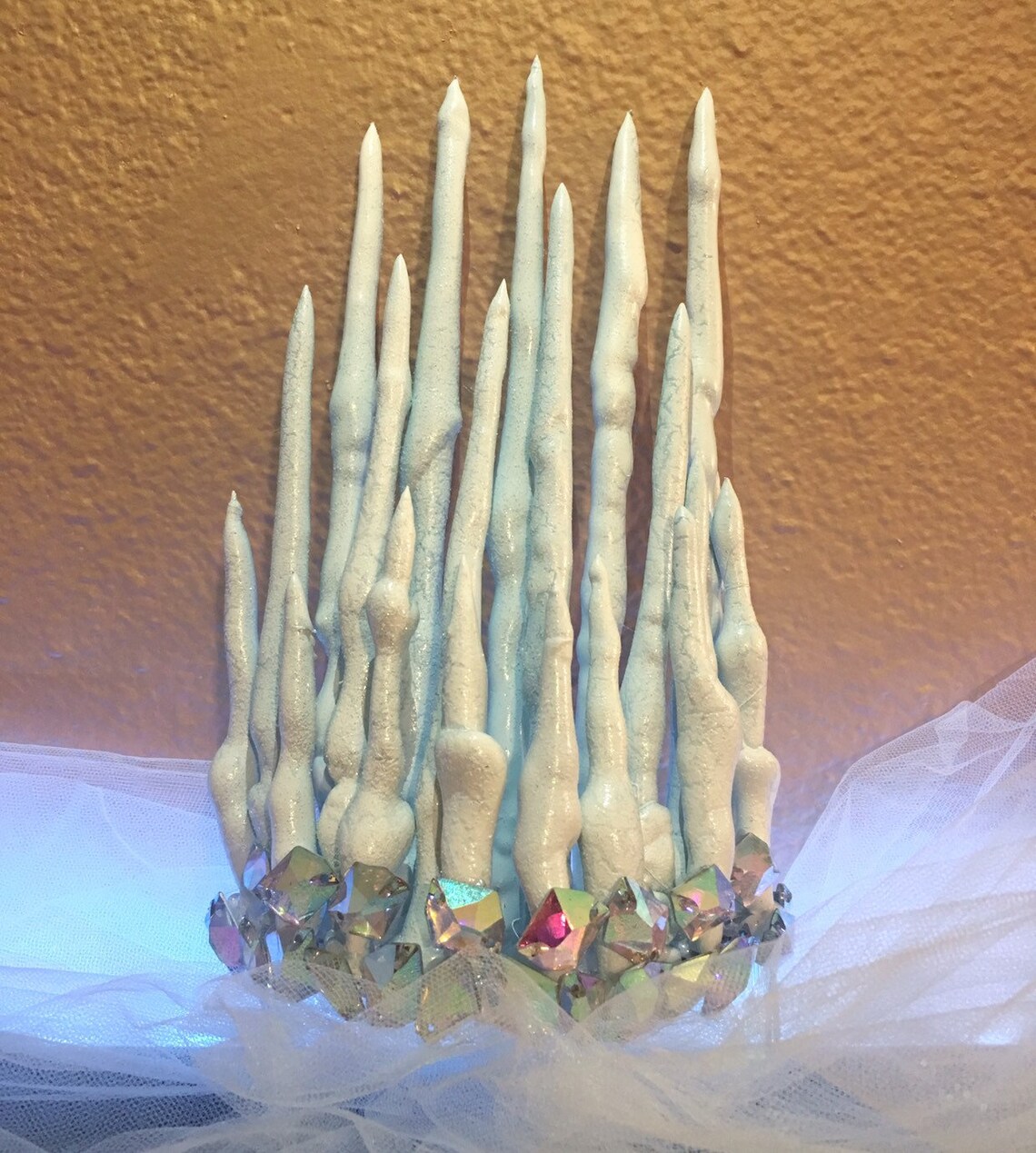 Icicle Crown White Witch Narnia Crown - Etsy