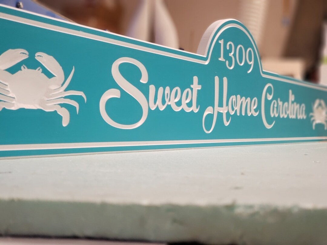 Personalized Custom PVC Sign for Your Beach Home Coastal Retreat ...