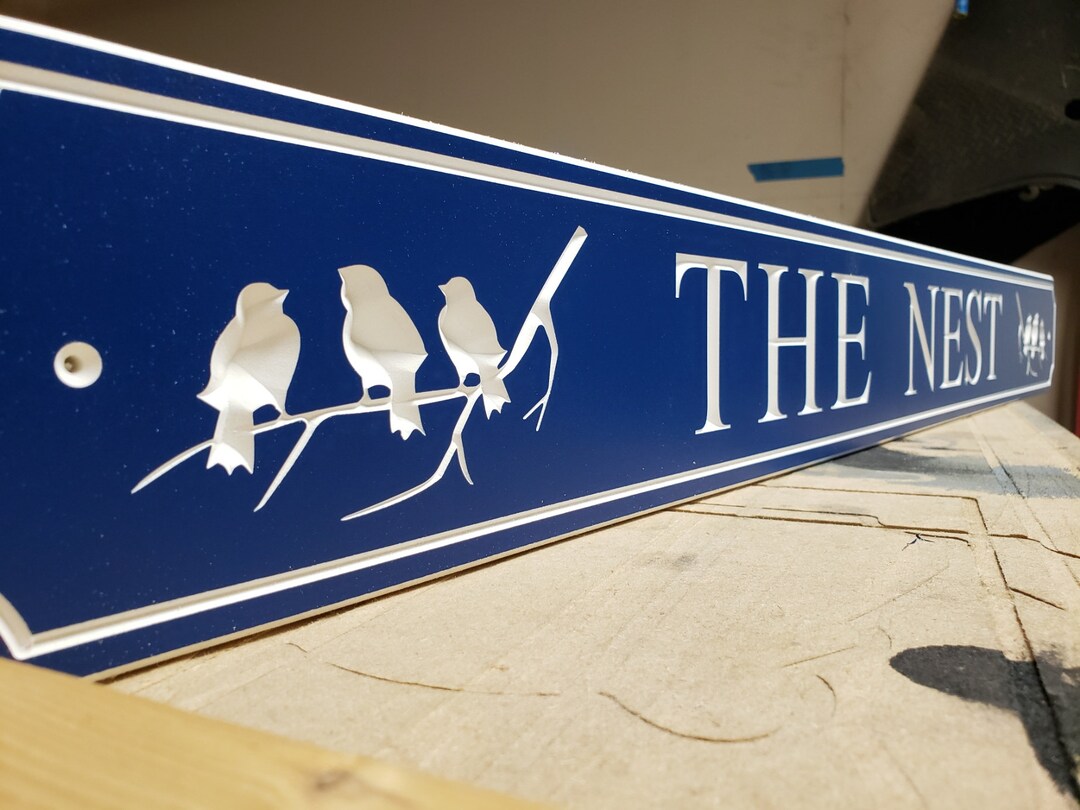 Personalized Custom PVC Sign for Your Beach Home Coastal Retreat 38 ...