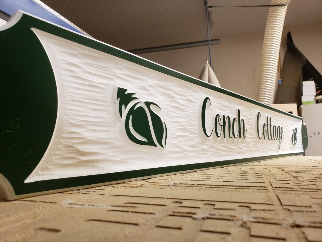 Personalized Custom PVC Sign for Your Beach Home Coastal Retreat - 47x6 ...