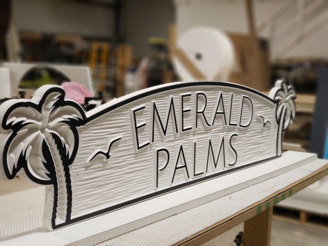 Personalized Custom PVC Sign for Your Beach Home Coastal Retreat ...