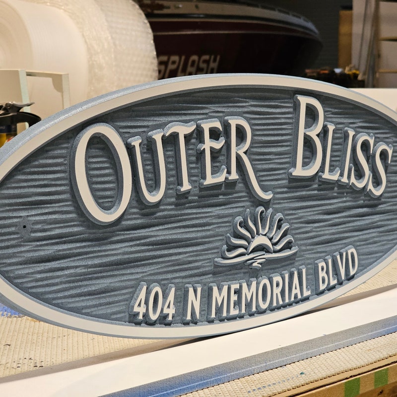 Outdoor House Sign - Etsy