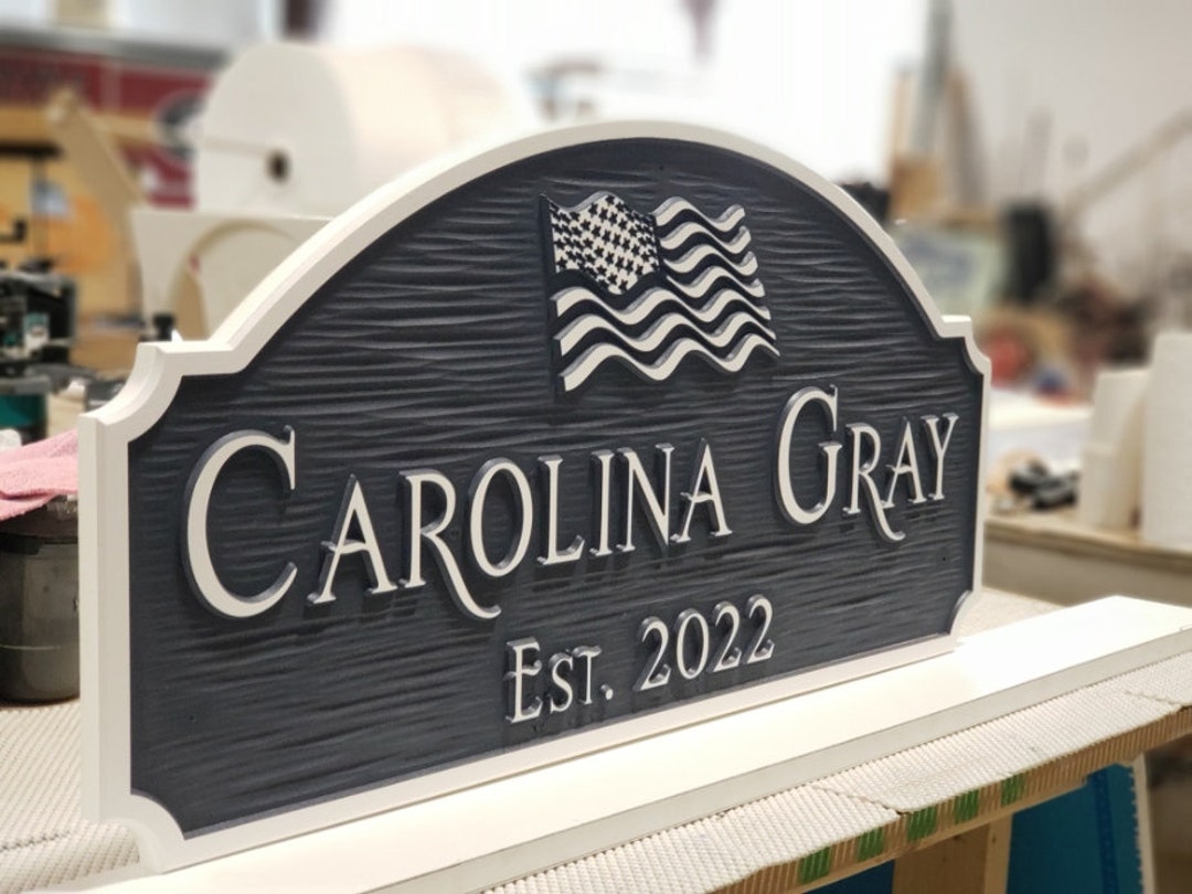 Personalized Custom PVC Sign for Your Beach Home Coastal Retreat ...