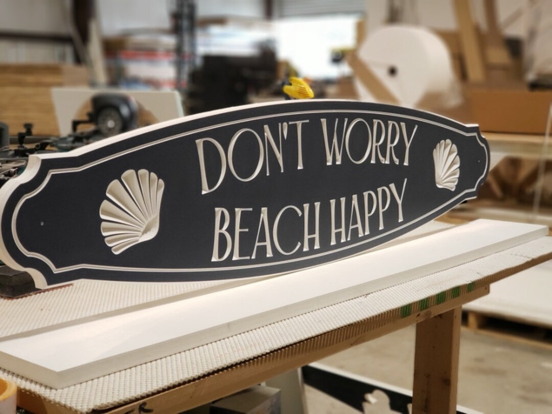 Personalized Custom PVC Sign for Your Beach Home Coastal Retreat ...
