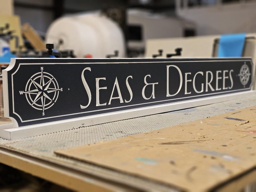 Personalized Custom PVC Sign for Your Beach Home Coastal Retreat - 38 ...