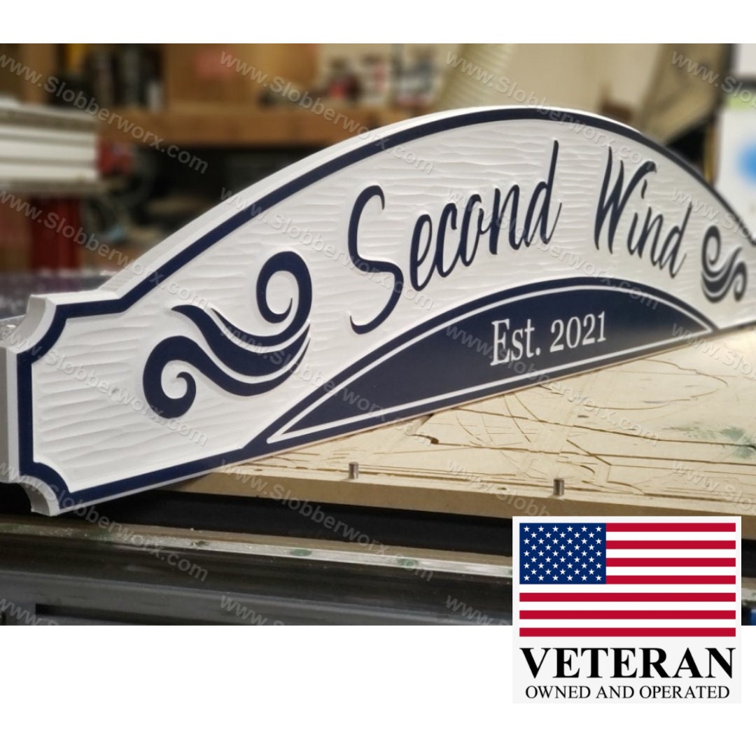 Personalized Custom 100% PVC 47 Carved Beach House - Etsy